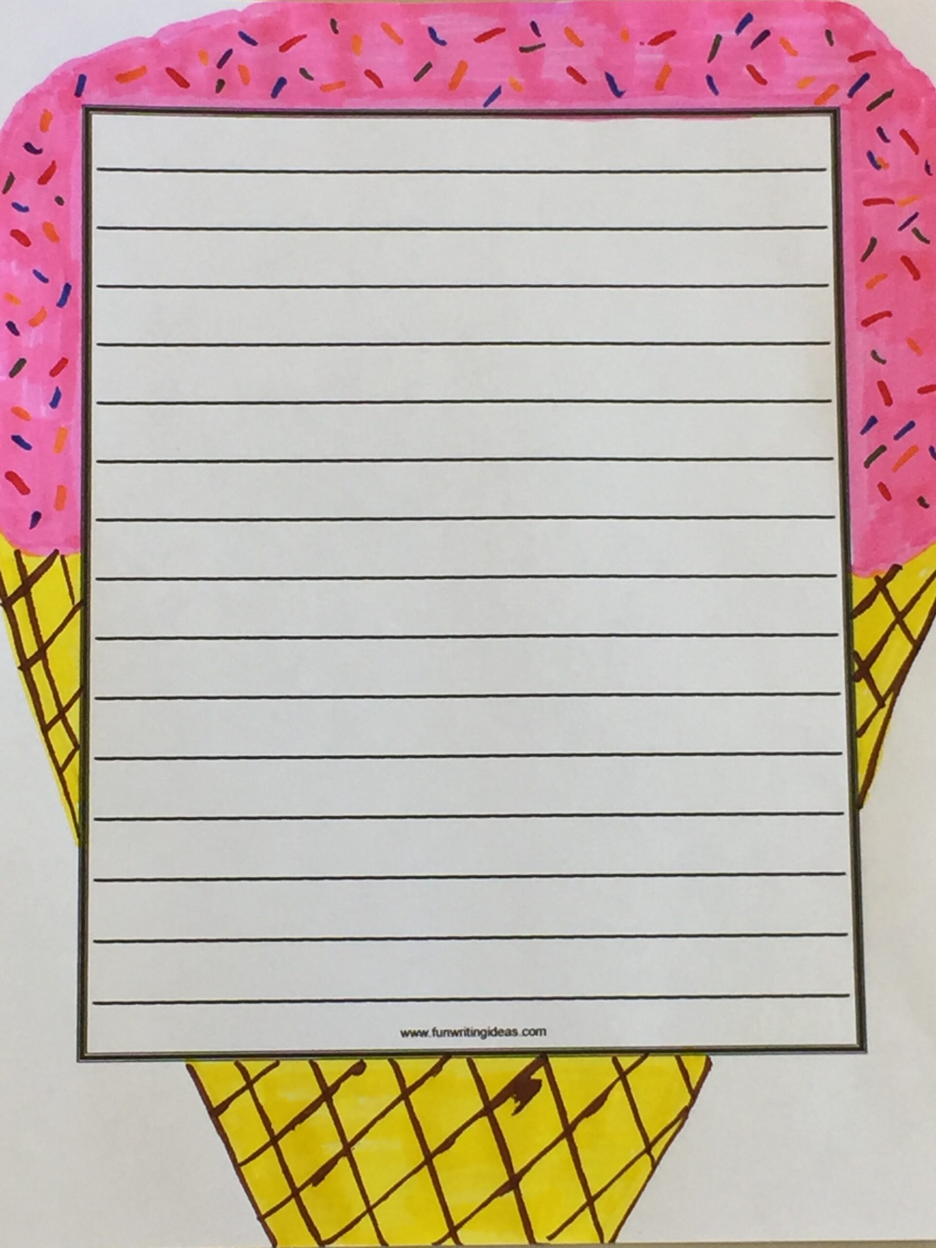 Personal Narrative About Food that Makes Kids Happy! - Fun Writing ...